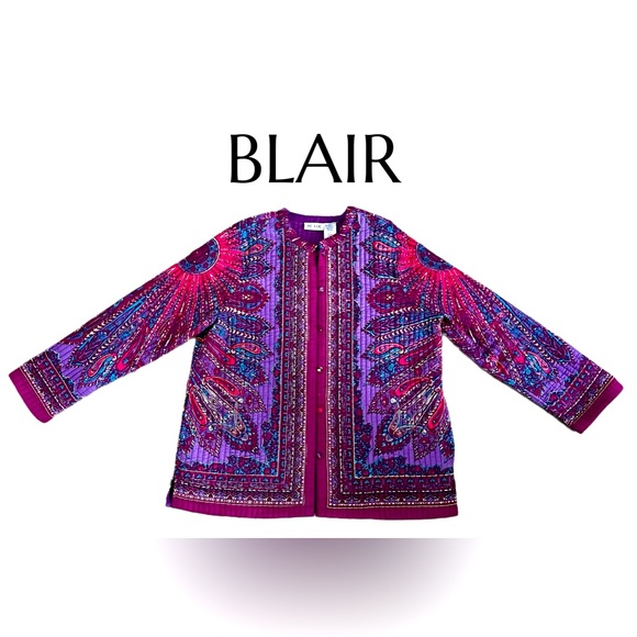 Blair | Jackets & Coats | Vintage Blair Womens Quilted Reversible ...